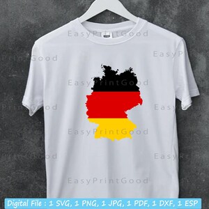 Map of Germany Svg, German Map, Boundary Country Map of Germany ...