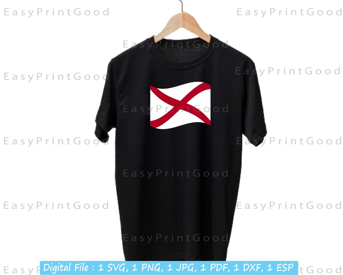 Alabama Flag Svg Alabama State Svg Love Alabama Alabama - Etsy Canada