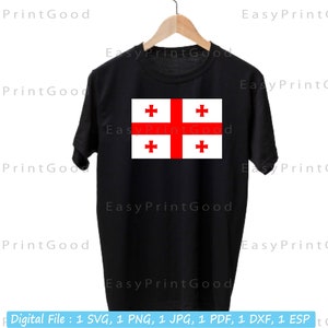 Georgia Flag Svg Bundle, Georgia Clipart, Georgia Flag Svg, Georgia ...