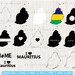 Mauritius Svg Bundle, Mauritius Map Svg, Mauritius Clipart, Mauritius ...