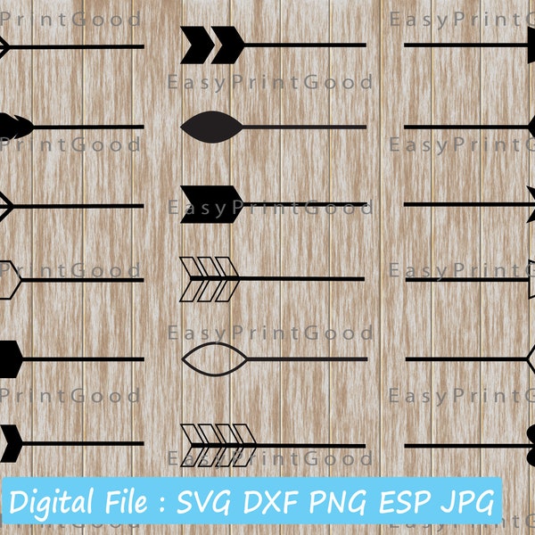 Arrow Clipart - Etsy