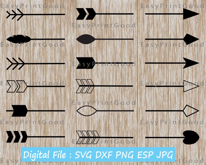 Split Arrow Svg Dxf Split Arrow Svg Split Arrow Digital - Etsy