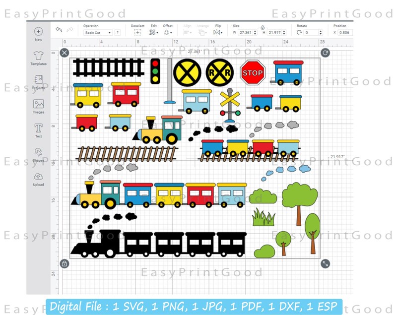 27 Train Svg Train SVG Bundle Svg Baby Train Train Clipart - Etsy