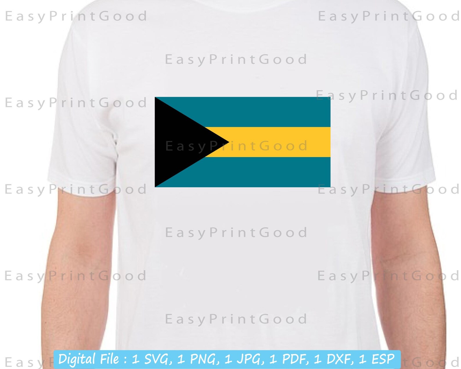 Bahamas Flag SVG Bundle: National Banner Cut File (digital Download) - Etsy