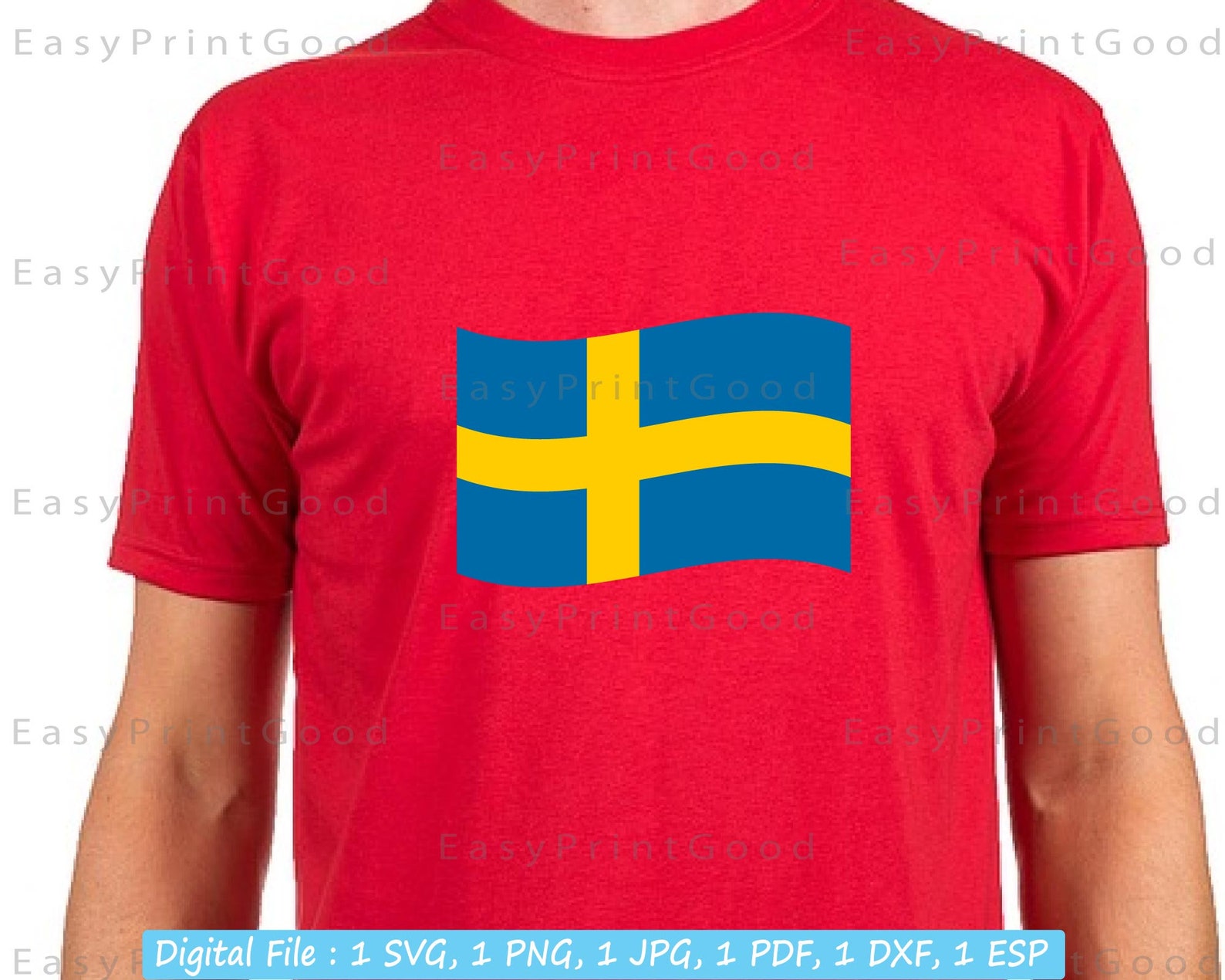 Sweden Flag Bundle Svg Sweden National Flag Svg Love | Etsy