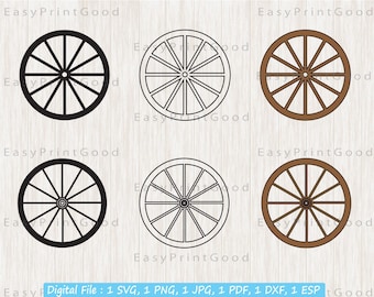 Wagon Wheel, Wheels, Wooden, Country, Western Clip Art, Clipart, Design ...