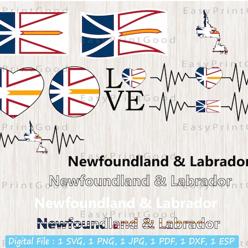 Newfoundland NFLD SVG - Etsy