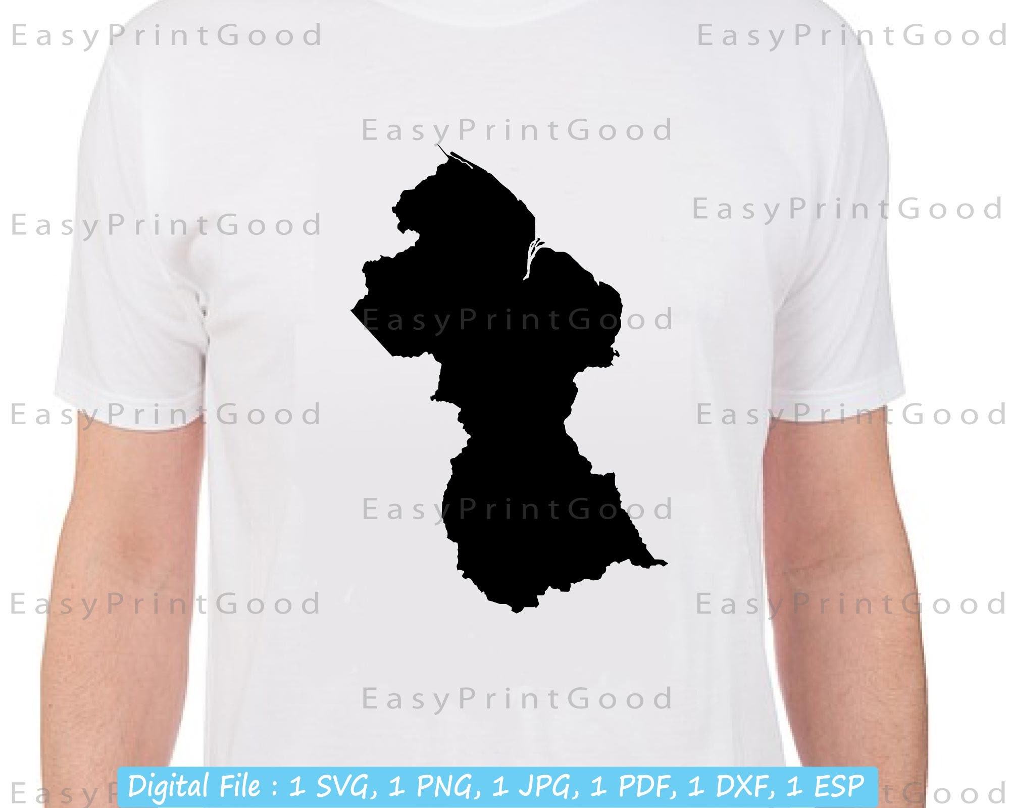 Guyana Svg Bundle Guyana State Guyana Clipart Guyana | Etsy