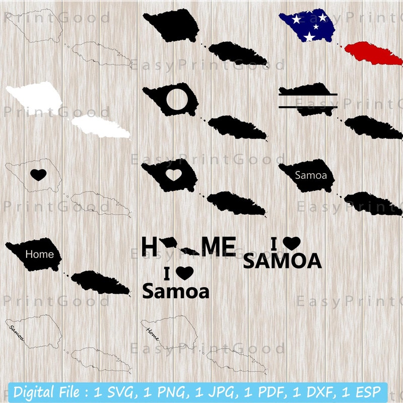 Samoan Svg Frame - Etsy