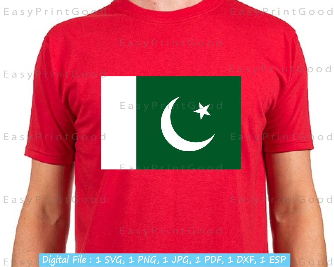 Pakistan Flag Svg Bundle Pakistan National Flag Love - Etsy