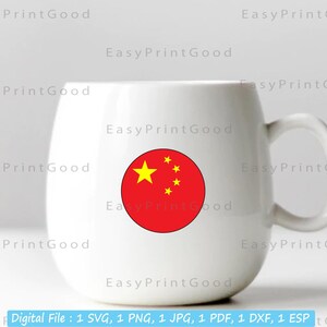 China Flag Svg Bundle, Chinese Flag Svg, Chinese Name, Chinese Text ...