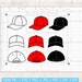 Baseball Cap Svg,baseball Hat Svg, Baseball Cap Clipart, Backwards Cap ...