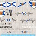 Nova Scotia Flag SVG Bundle: National Flag, Heart, Map (digital ...
