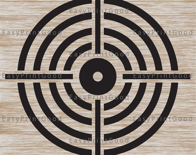Target SVG, Bullseye SVG, Shooting Target SVG, Target Cricut, Clipart ...