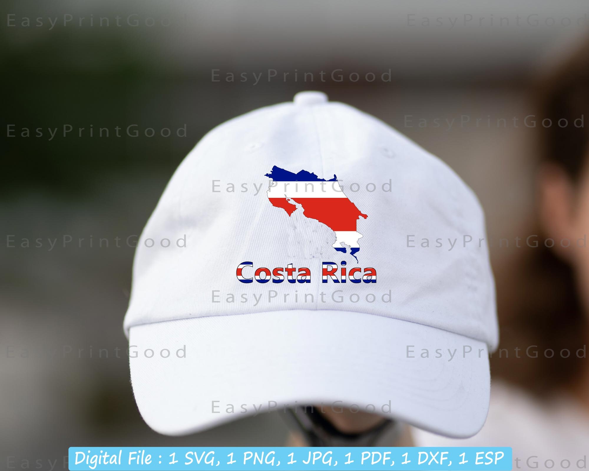 Costa Rica National Flag Svg Bundle Costa Rica Heart Svg Map - Etsy