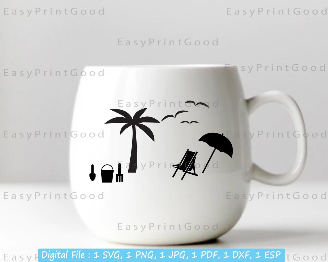 Beach SVG Bundle Summer SVG Bundle Beach Svg Beach Clipart - Etsy