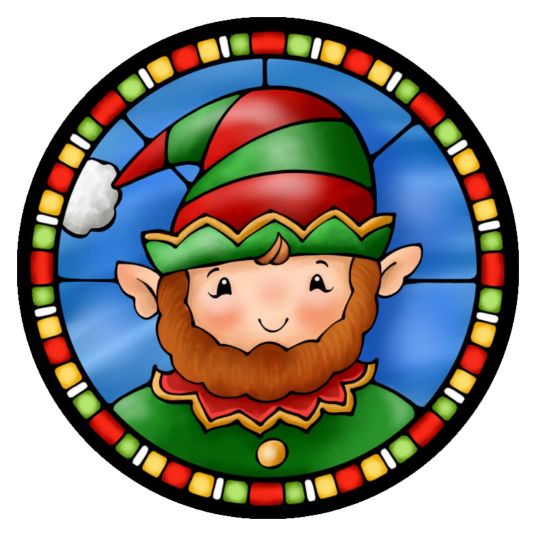 Wreath Sign, Elf Sign, Christmas Sign, Christmas Decoration - Etsy