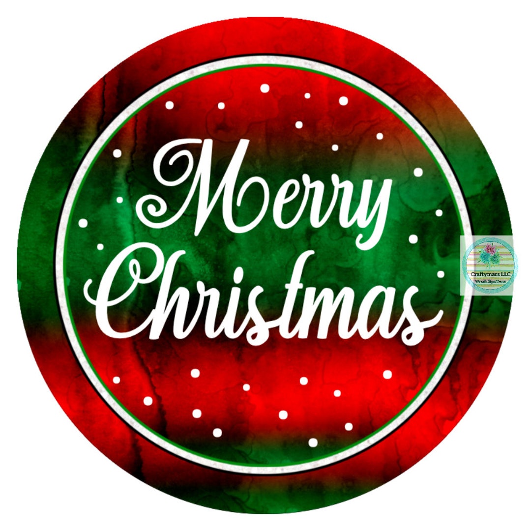 Wreath Sigh Christmas Sign Holiday Sign Christmas - Etsy