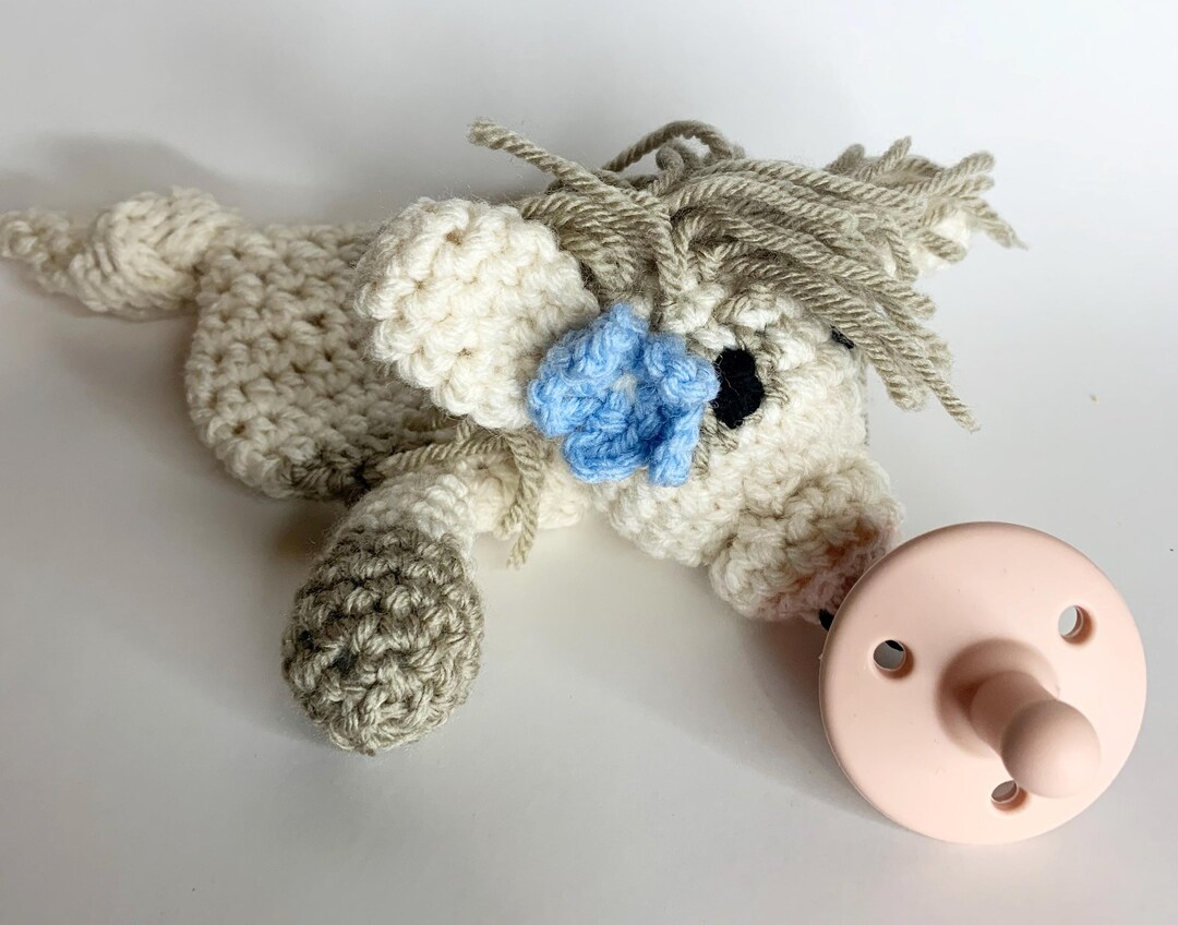 Highland Cow Pacifier Clip Pacifier Lovey Pacifier Animal Pacifier ...