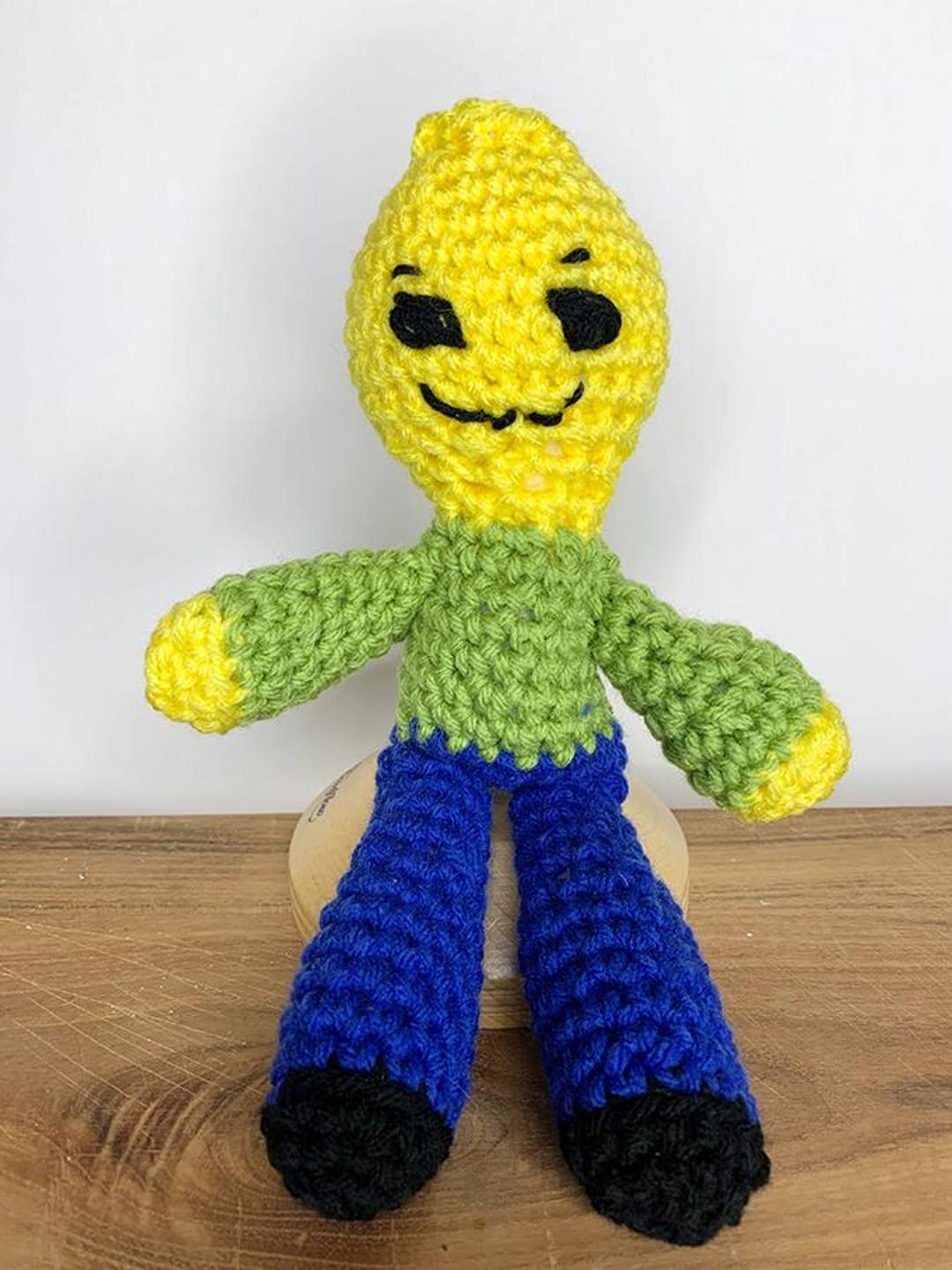 Lego Man-inspired Crochet Stuffy Pattern – PDF Download | Grandma’s Mix ...