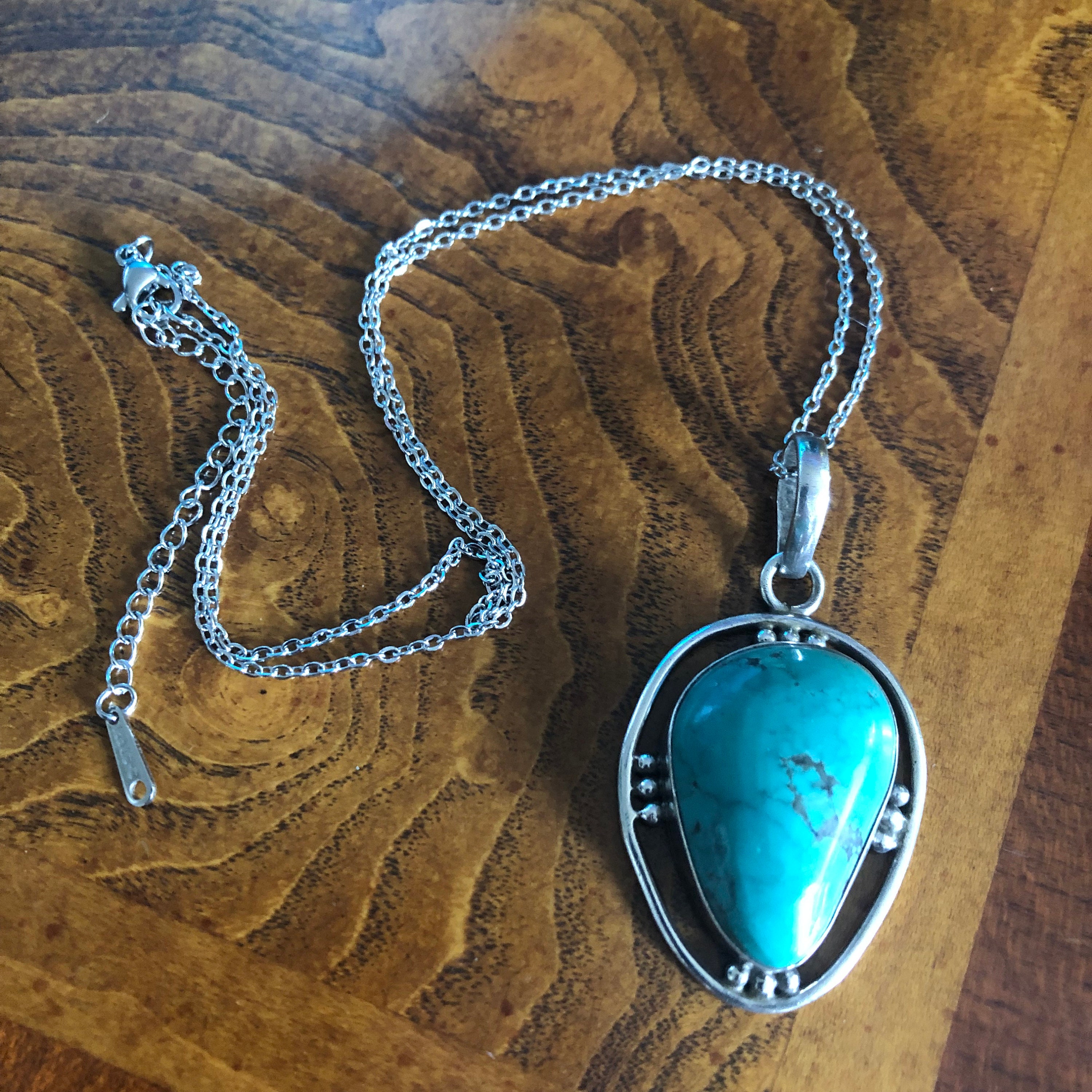 Vintage Native American Navajo Mary Dayea MD 925 Sterling Turquoise ...