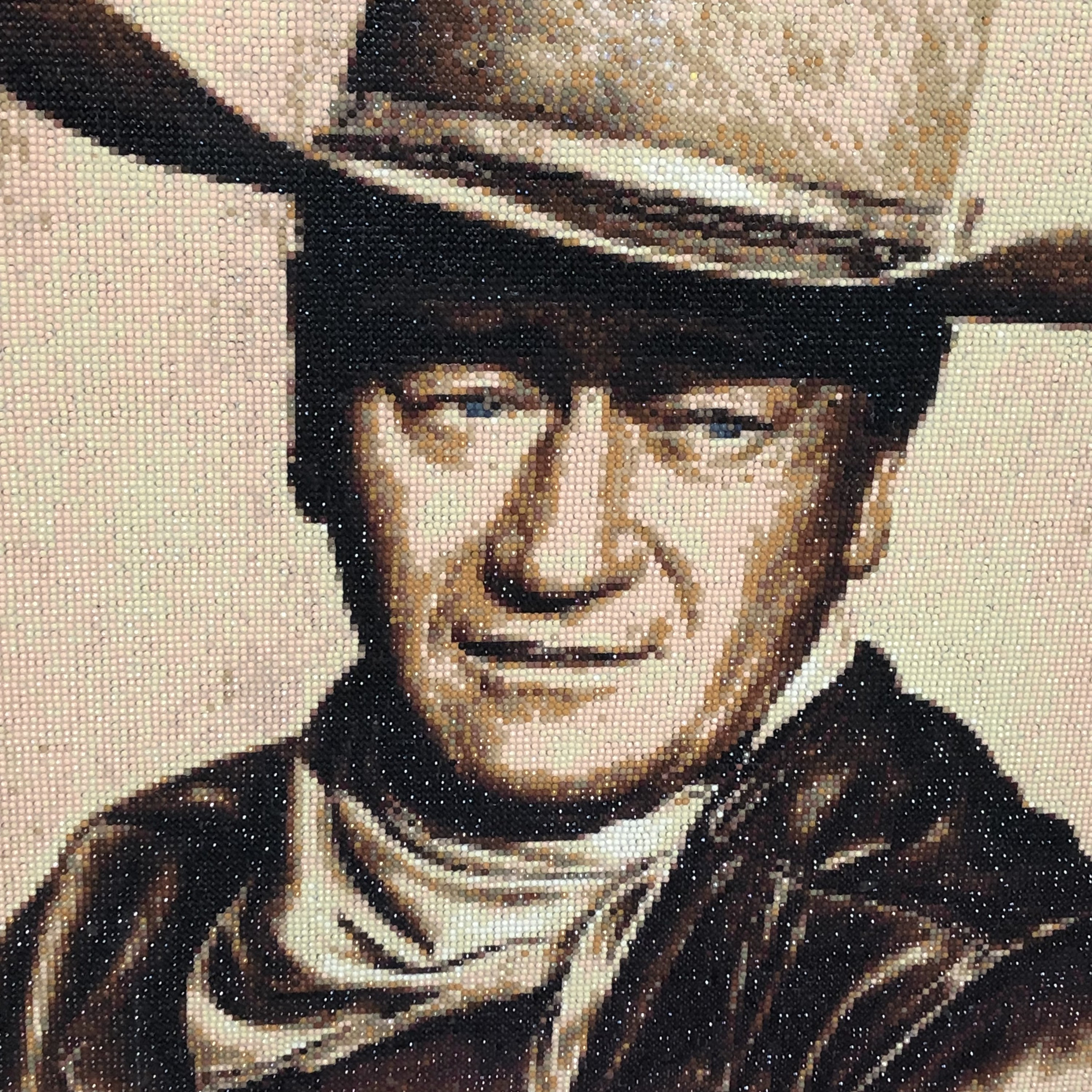 One of a Kind john Wayne Diamond Artwork Painting Custom - Etsy