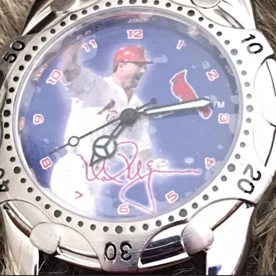 Vintage 1998 MLBP Mark McGwire Home Run Hero watch - Gem