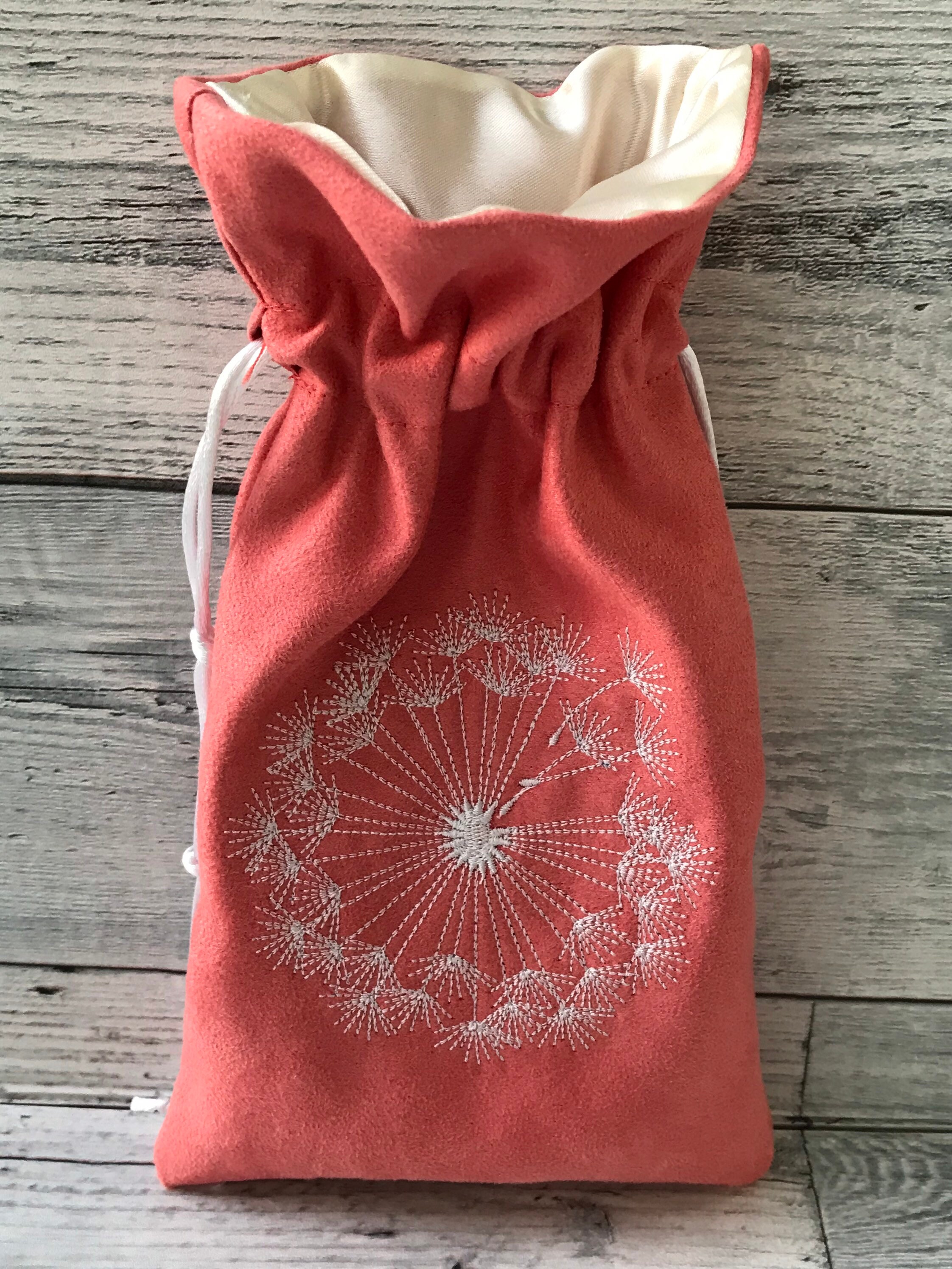 A Tarot Bag A Drawstring Tarot Pouch Oracle Deck Bags | Etsy