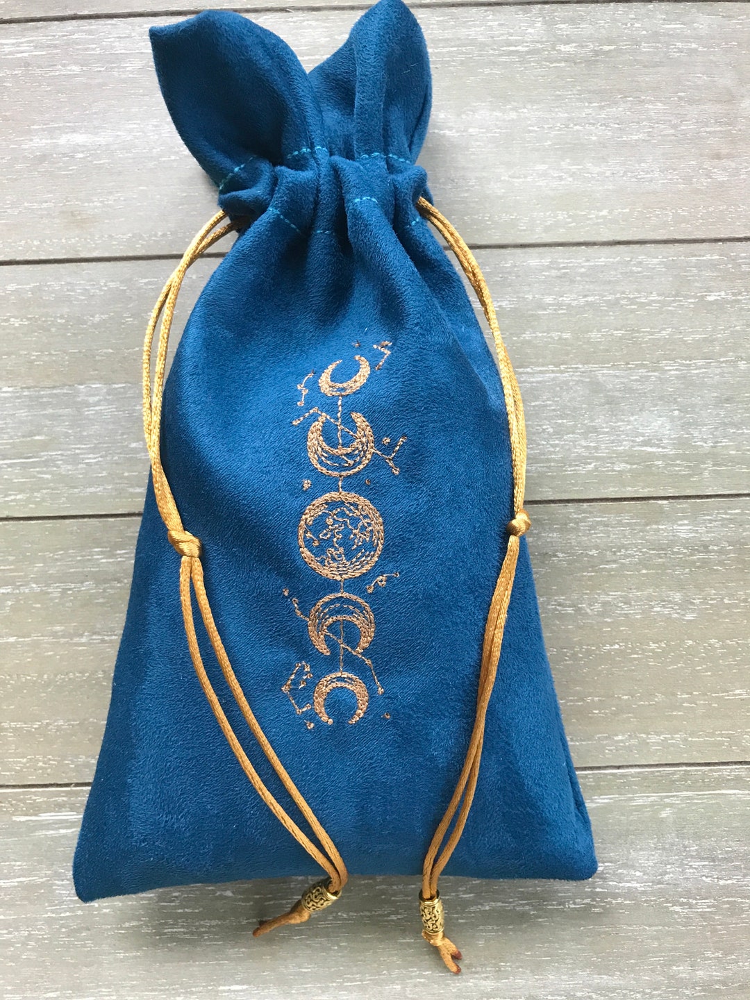 A Handmade Tarot Deck Pouch, A Tarot Deck Bag, Tarot Bags, Oracle Deck ...