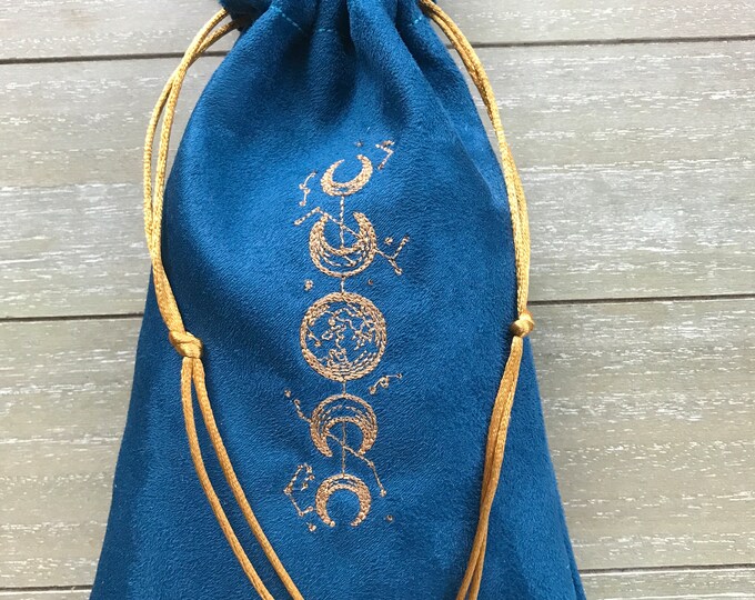 A Handmade Tarot Deck Pouch A Tarot Deck Bag Tarot Bags - Etsy