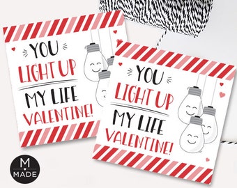 Light up Valentine - Etsy
