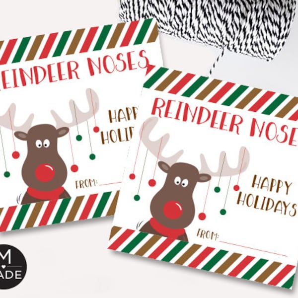 Reindeer Noses - Etsy