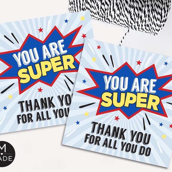 Superhero Employee Appreciation - Etsy