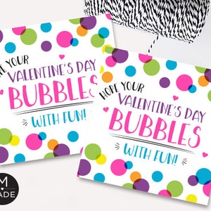 Hope Your Valentine's Day Bubbles With Fun, Classroom Valentines ...