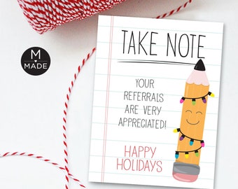 Client Appreciation Note - Etsy