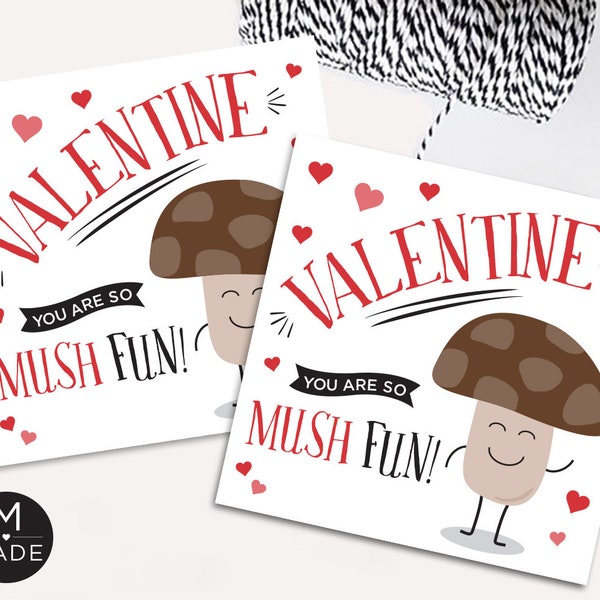 Mushroom Valentine - Etsy