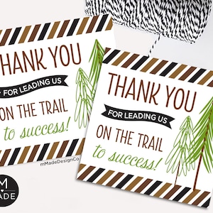 Thank You for Leading Us on the Trail to Success Tags Employee ...