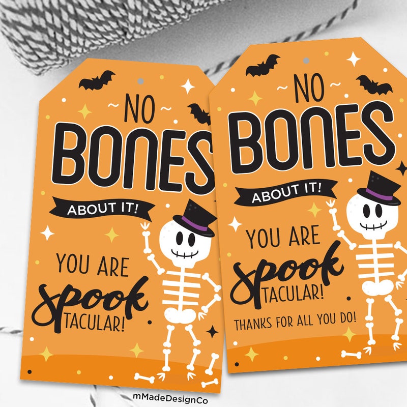 Thank You and Bones - Etsy