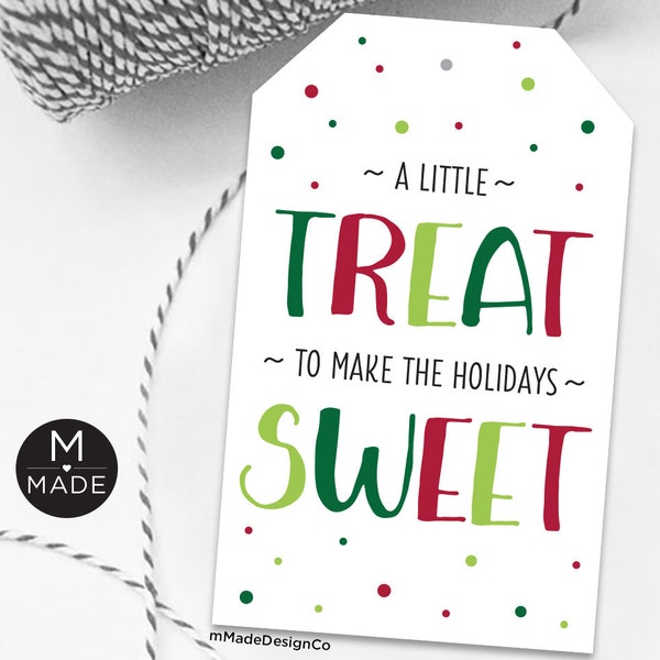 Christmas Treat Tags - Etsy