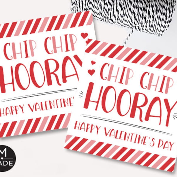 Valentine Favor Tags - Etsy
