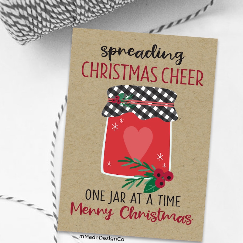 Holiday Jam Labels - Etsy