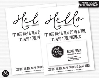 Vertical Llama Tell You About the Real Estate Market Door - Etsy