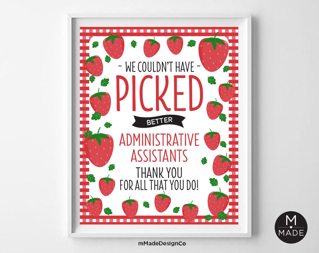 Couldn't Have Picked Better Administrative Assistants Employee ...