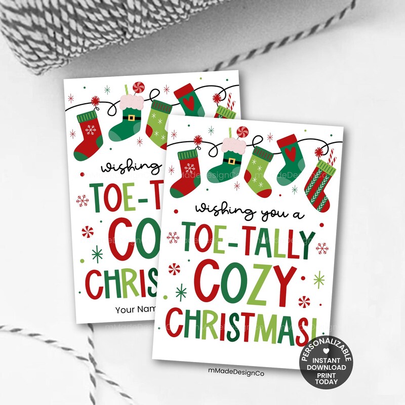 Toe Tally Socks - Etsy