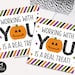 Working With You is A Real Treat Halloween Tags Coworker Halloween Gift ...