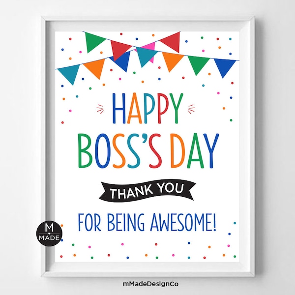 Boss Day - Etsy