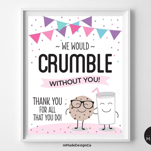 We Would Crumble Without You - Etsy