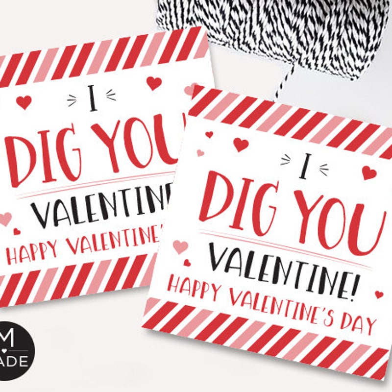 I Dig You Valentine - Etsy