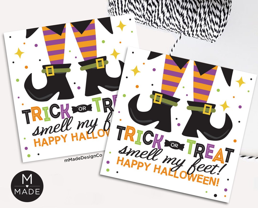 Halloween Nail Polish Tags Halloween Gift Tag Manicure Pedicure Spa ...