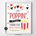 Popcorn Appreciation Sign, Poppin' in to Say Thank You Sign Employee ...